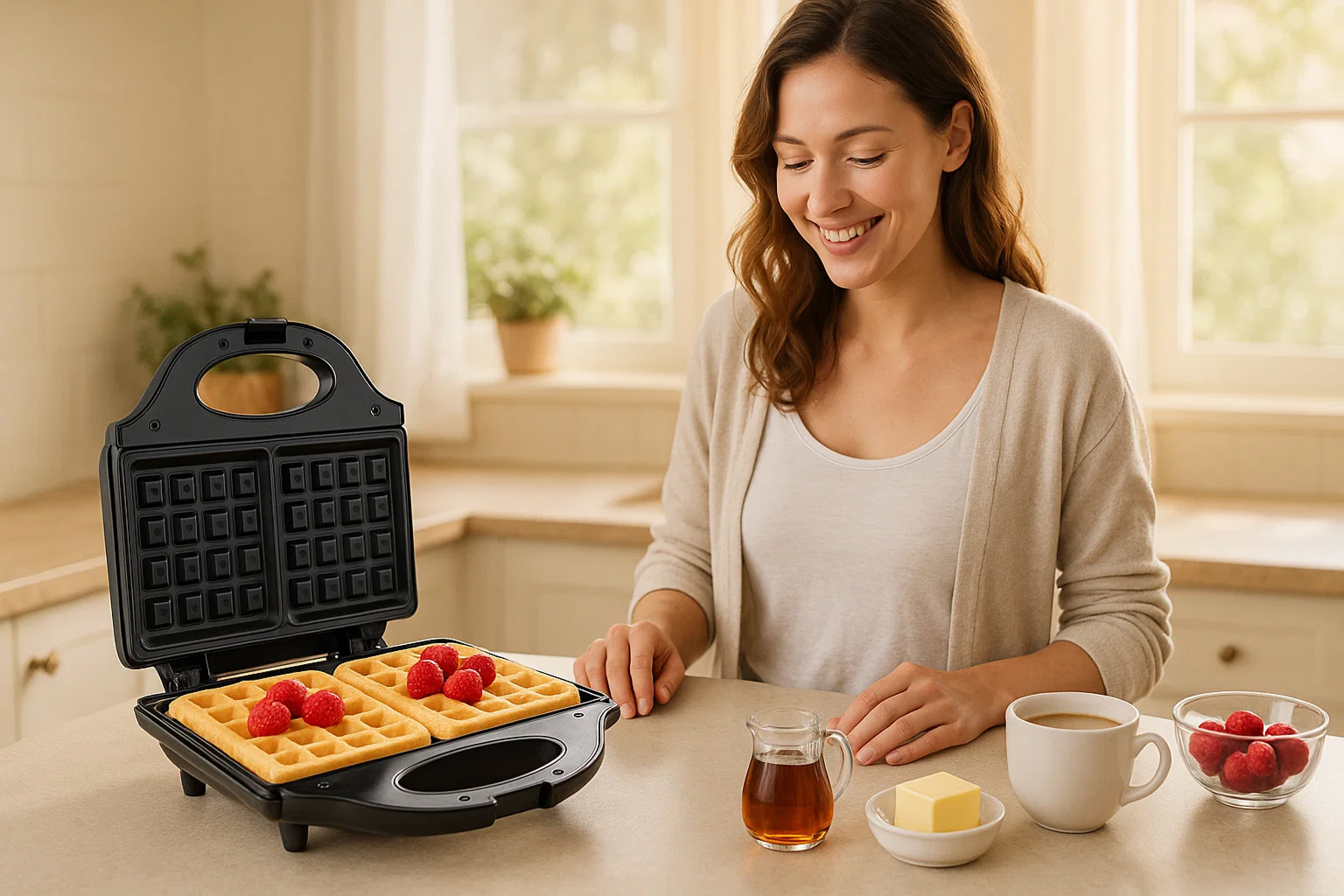 PufflePan Waffle Maker - Save 50% Now